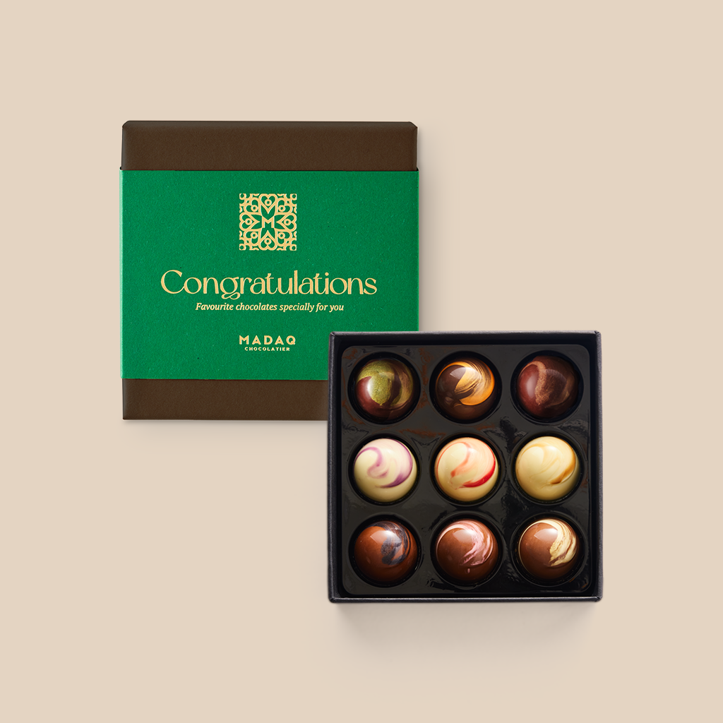Our Favourites Box Congratulations - MADAQ Chocolatier